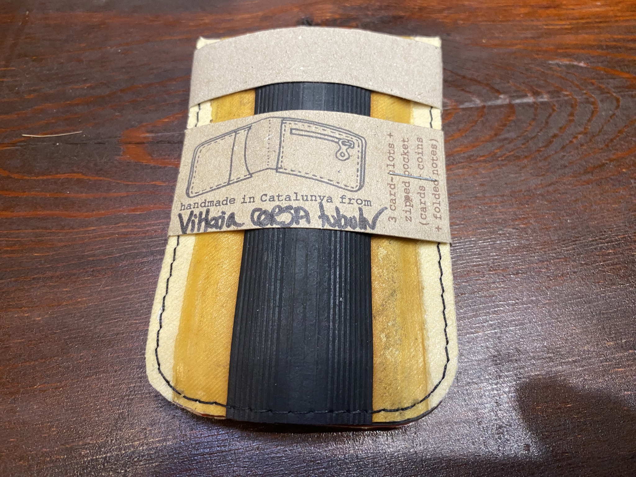 Upcycled Micro Zip Wallet | Ghyllside Cycles