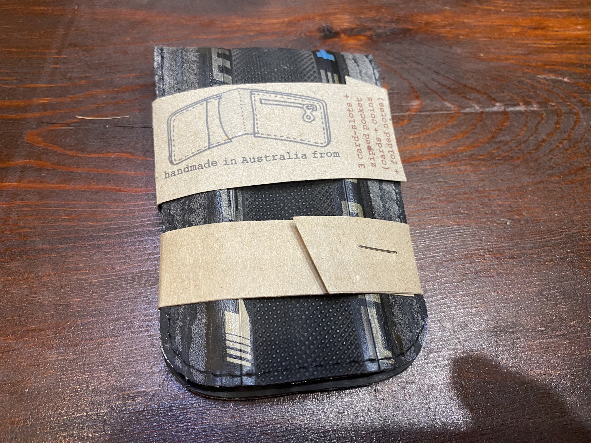 Upcycled Micro Zip Wallet | Ghyllside Cycles